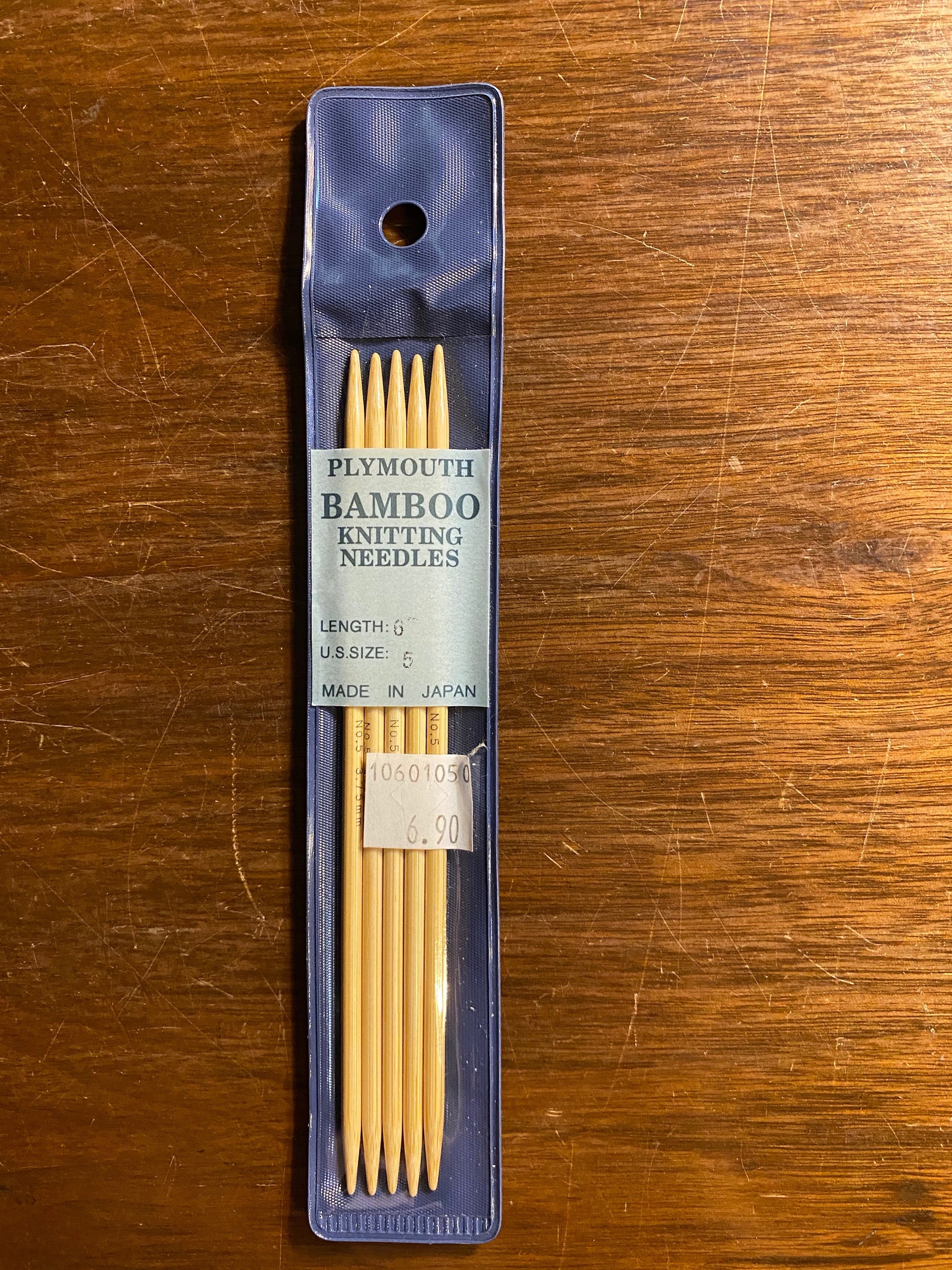 KNITTING NEEDLES Size 5 Double Point 5.5mm Bamboo Premium - Etsy