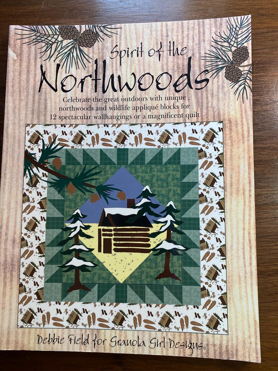 Spirt of the Northwoods - Wildlife Applique Quilt Block Pattern ...