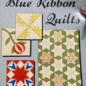 Sixteen Blue Ribbon Quilts - Quilting - Pieced Pattern Templates ...