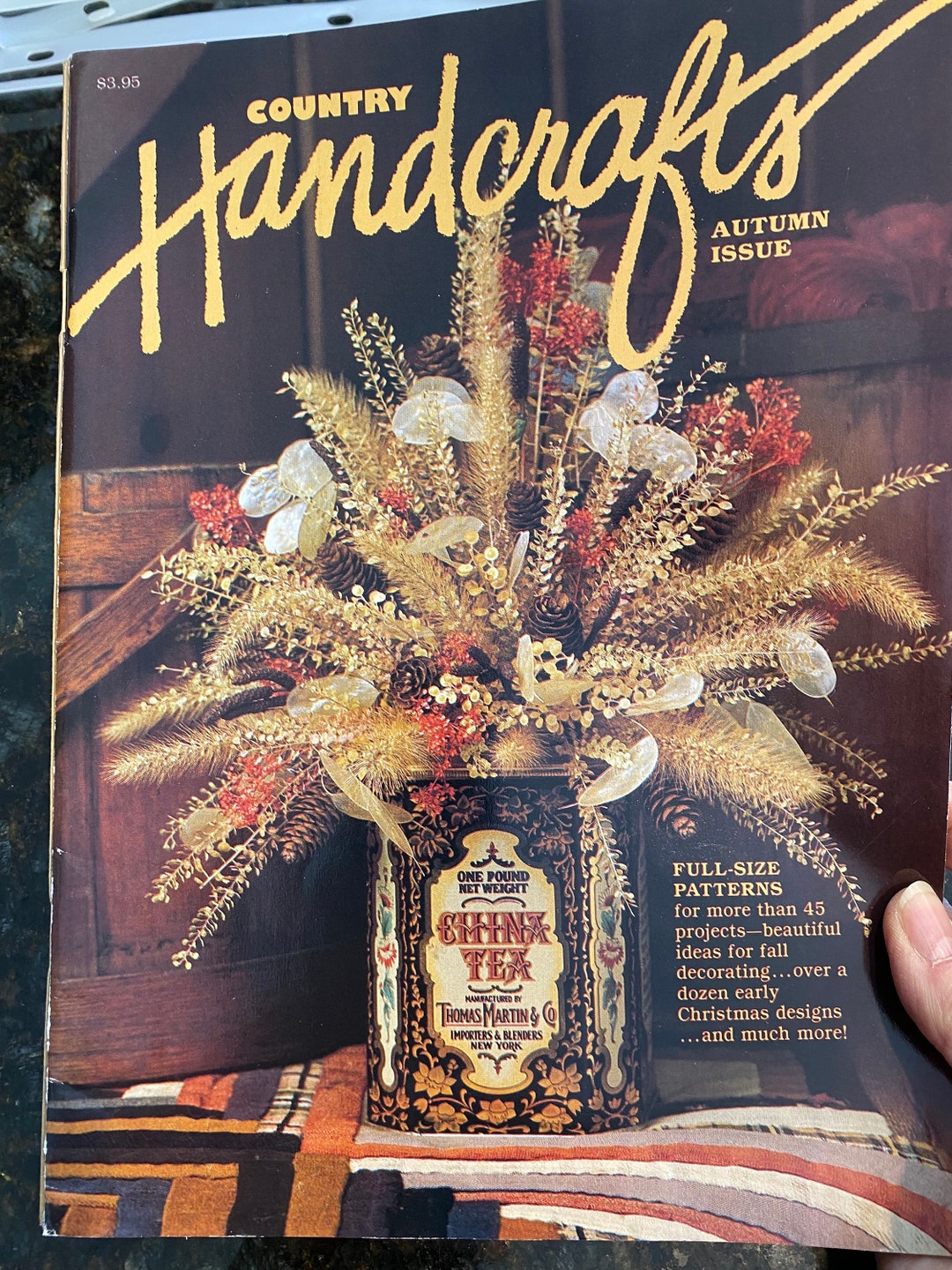 Country Handcrafts Magazine Autumn 1984 - Folk Art - Applique ...