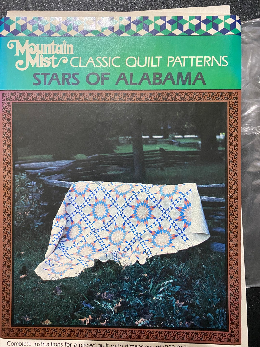 Stars of Alabama - Quilt Pattern - Mountain Mist Classic Quilt Patterns ...