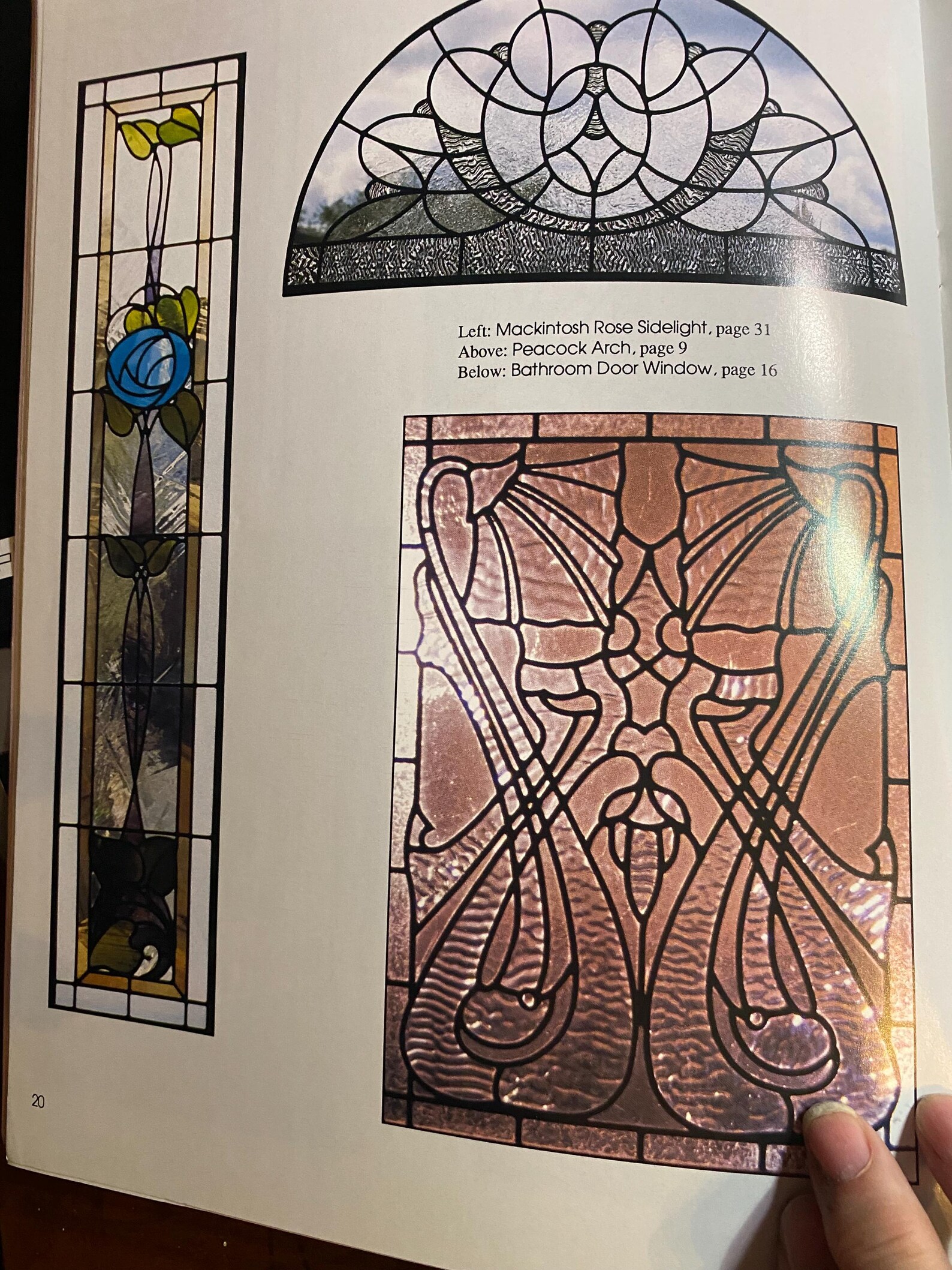 Art Nouveau Stained Glass for Today - Pattern Book - Classic Crafts ...