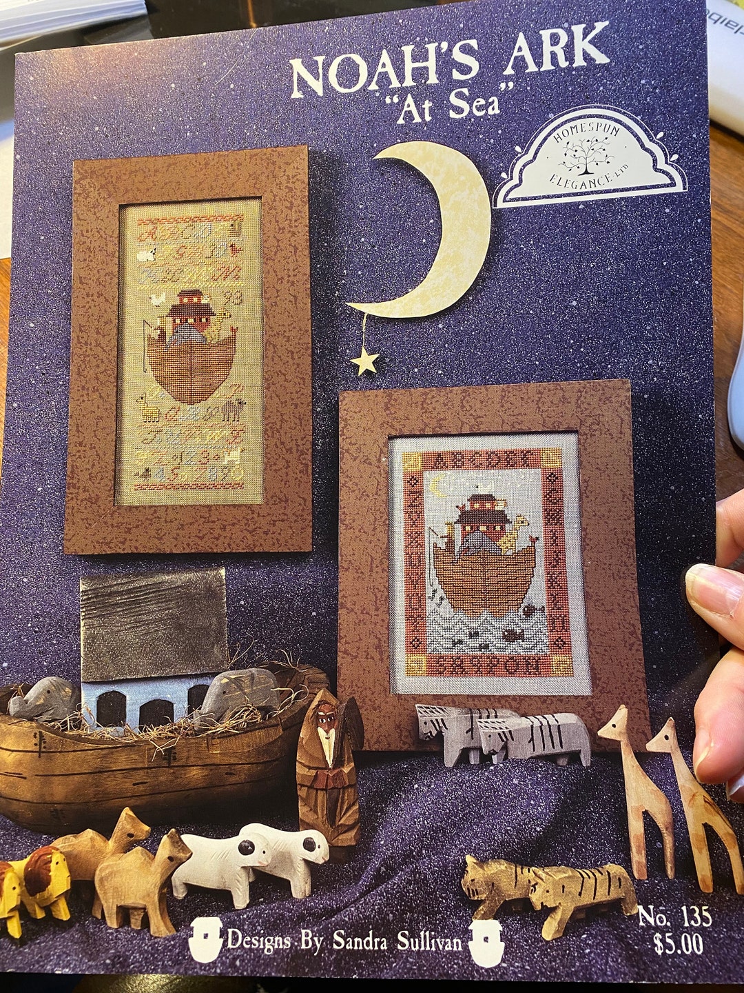 Noah's Ark at Sea - Sandra Sullivan - No 135 - Boat and Animals ...