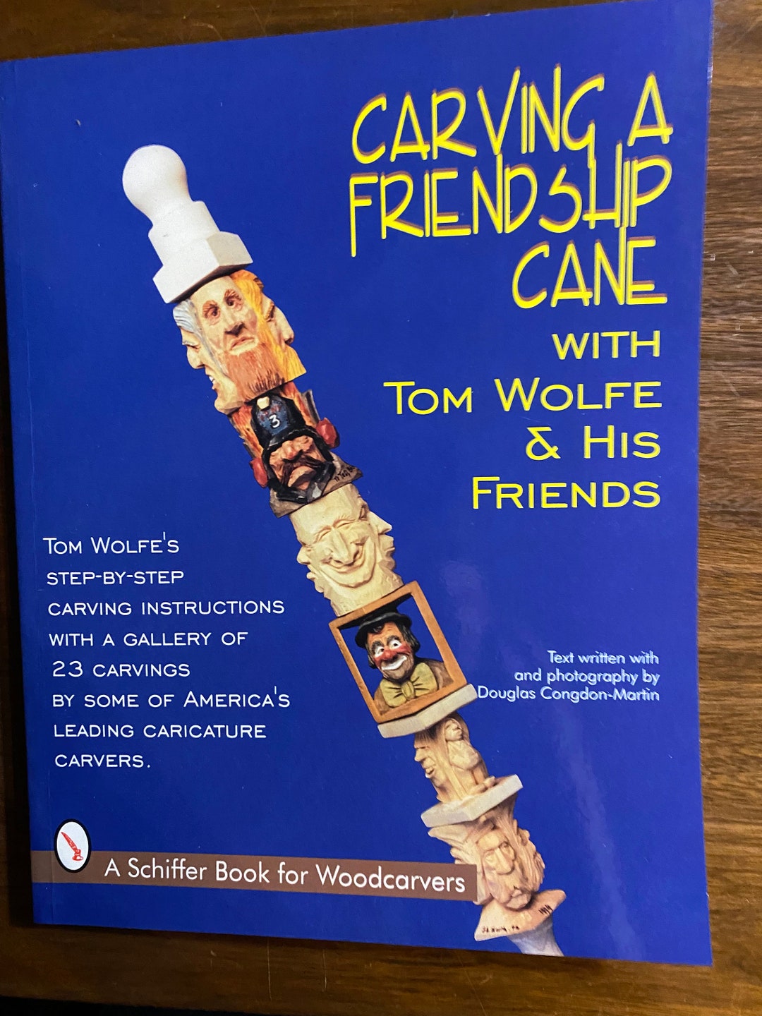 Carving A Friendship Cane Patterns Tom Wolfe 1995 Woodcarving ...