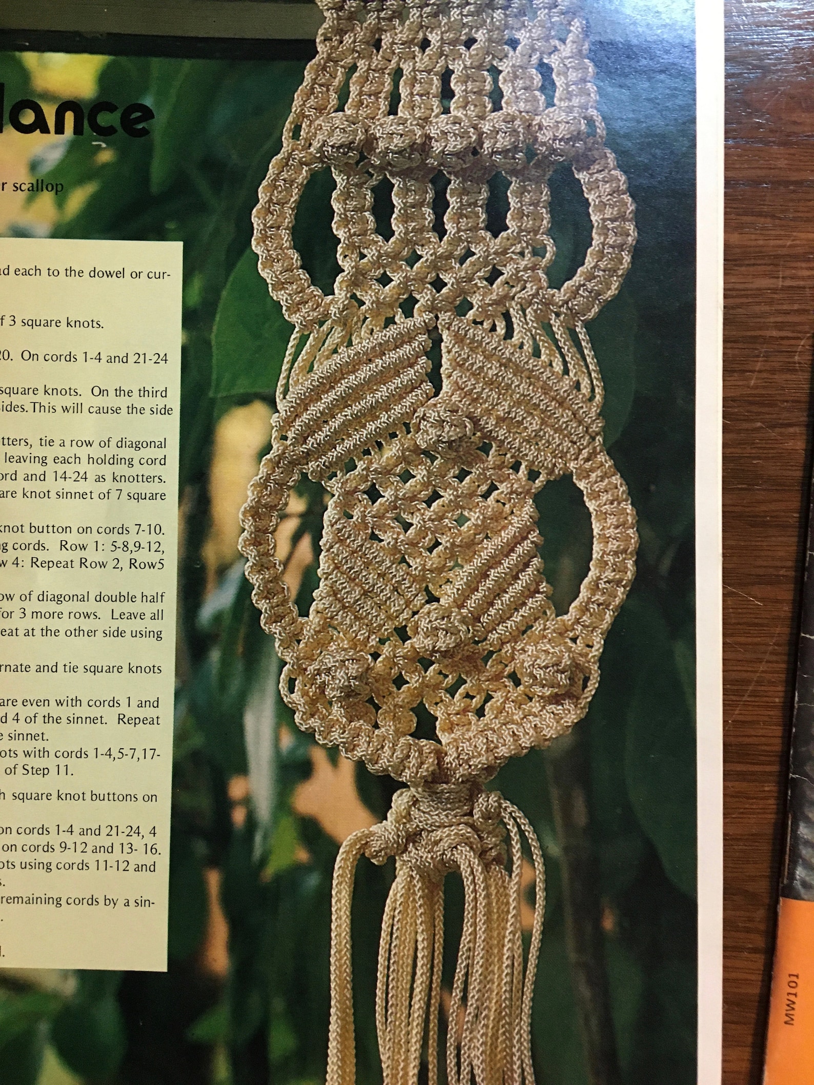 Macrame With Style Patterns Instructions / Techniques / | Etsy