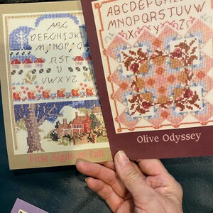 Simply Perfect Samplers - Set of 10 Counted Thread Cross Stitch Charts ...