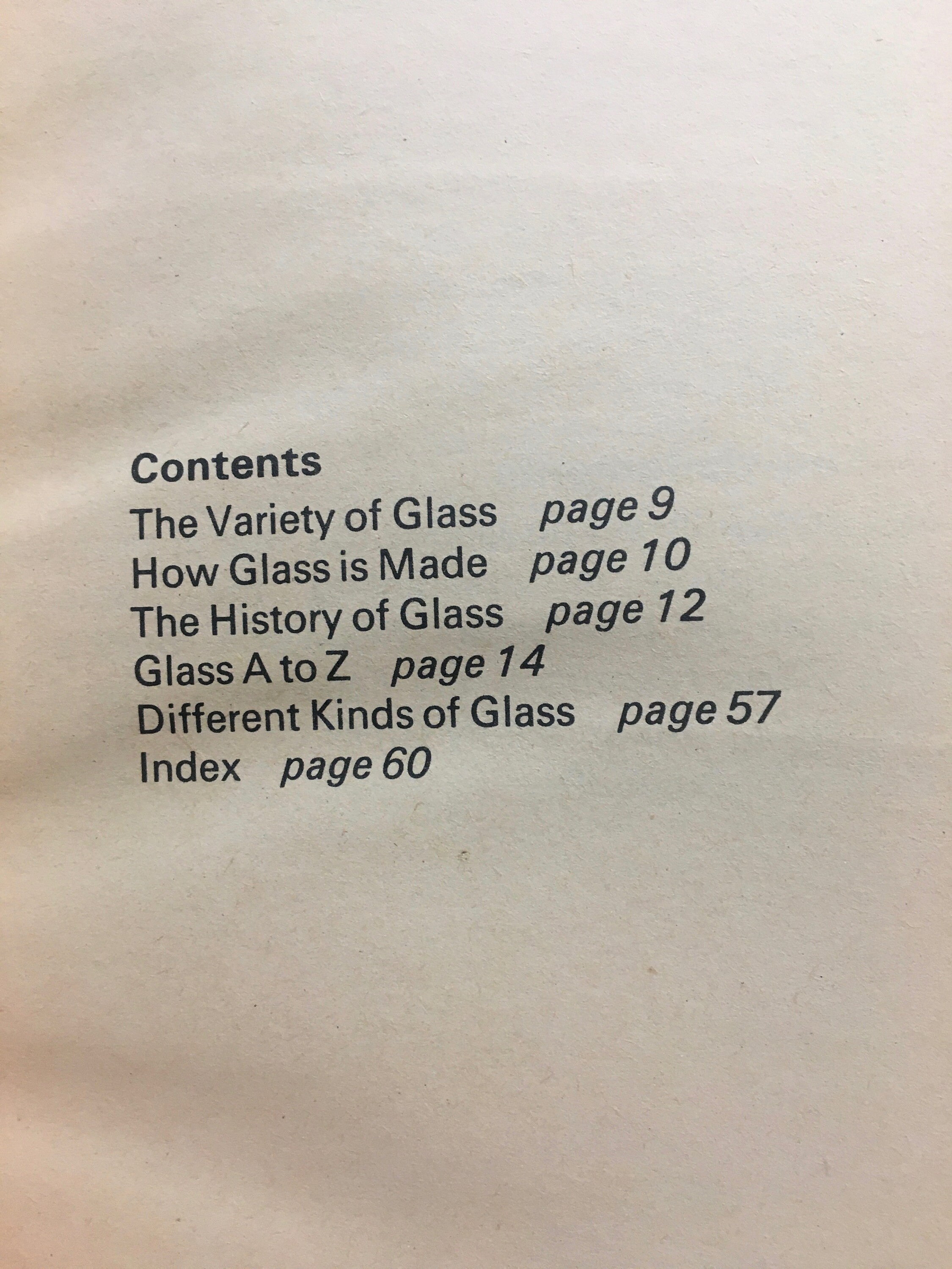 Glass: the World of Identification Guide Learn With - Etsy