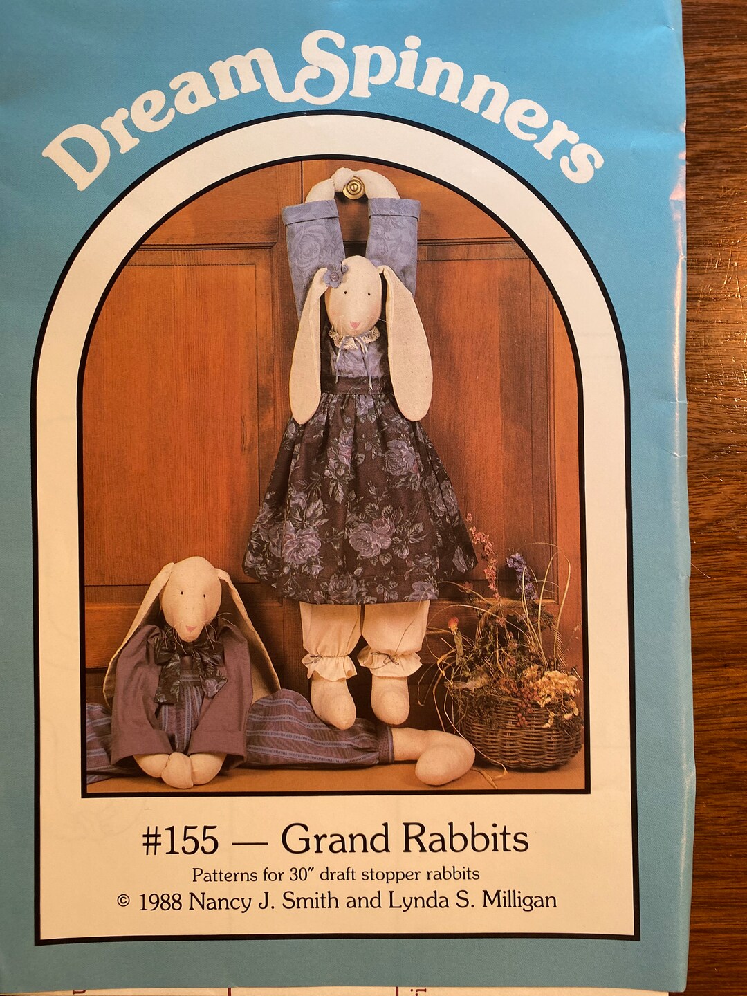 Grand Bunny Rabbits Doll Draft Dodger / Stopper - Dream Spinners 155 ...