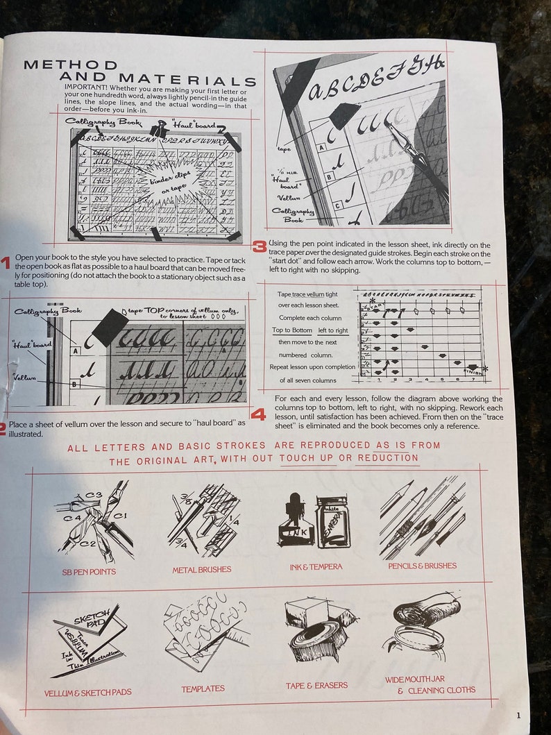 Calligraphy & Lettering How to Draw and Paint - Al Mack - Walter Foster ...