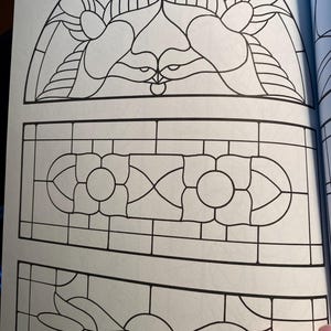 Sidelights, Fanlights and Transoms Stained Glass Pattern Book - Classic ...