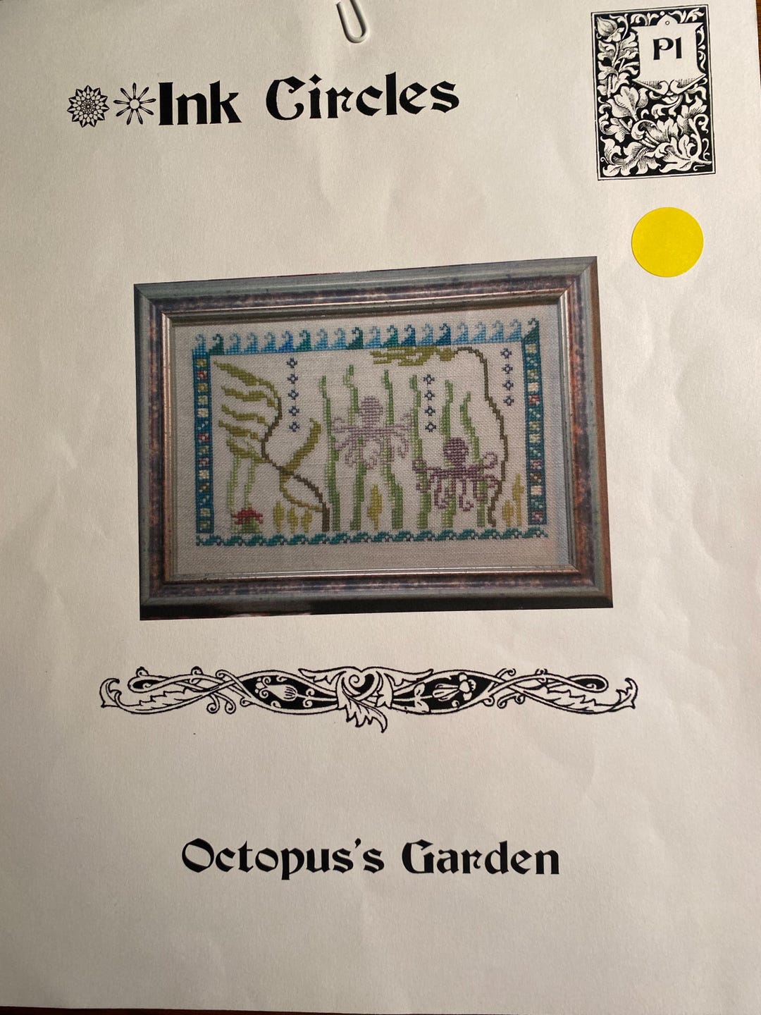 Ink Circles Octopus Garden - Tracy Horner - Embroidery Cross Stitch ...