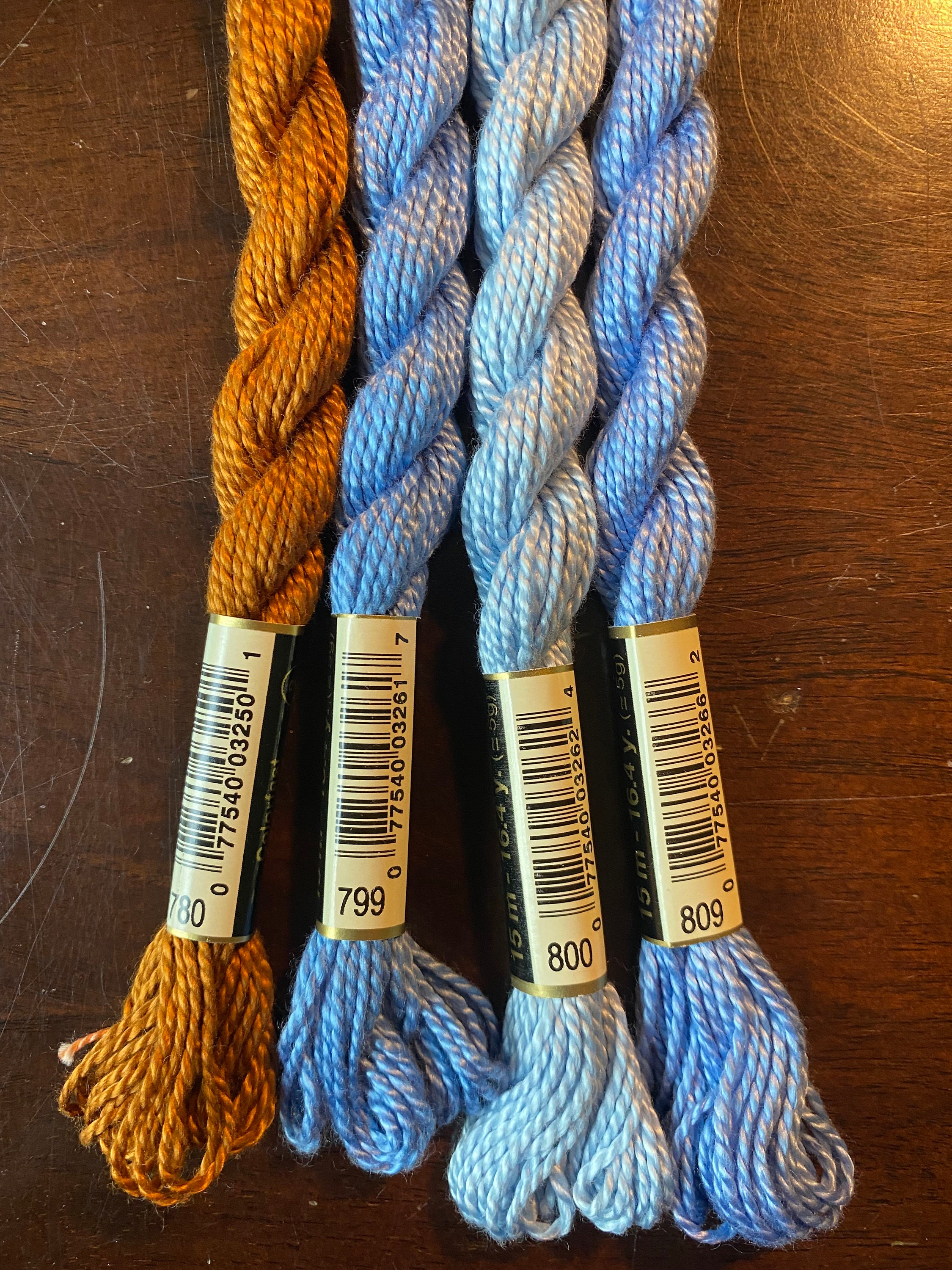 Cotton Perle DMC Specialty Embroidery Thread Floss for Needlepoint ...