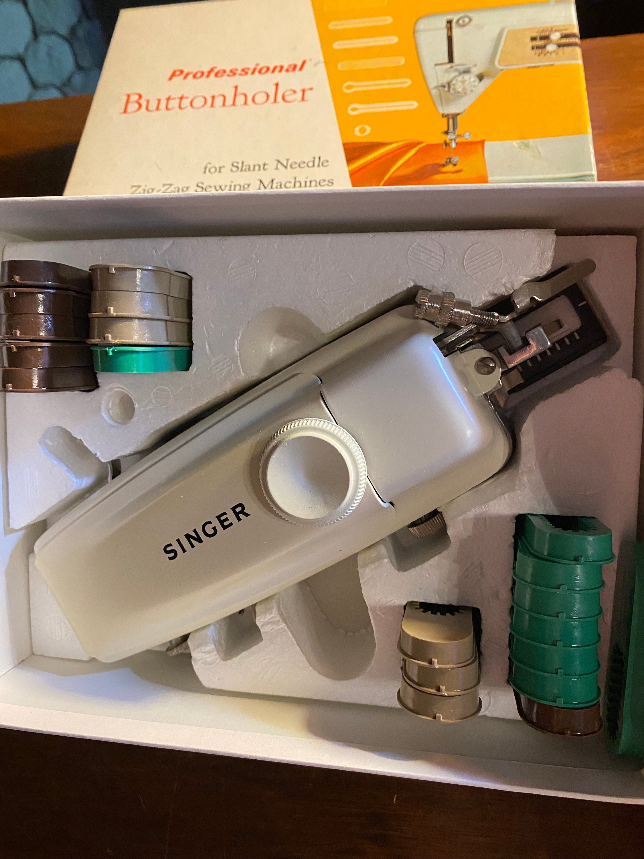 Singer Sewing Machine Attachments Original Box Choose: - Etsy