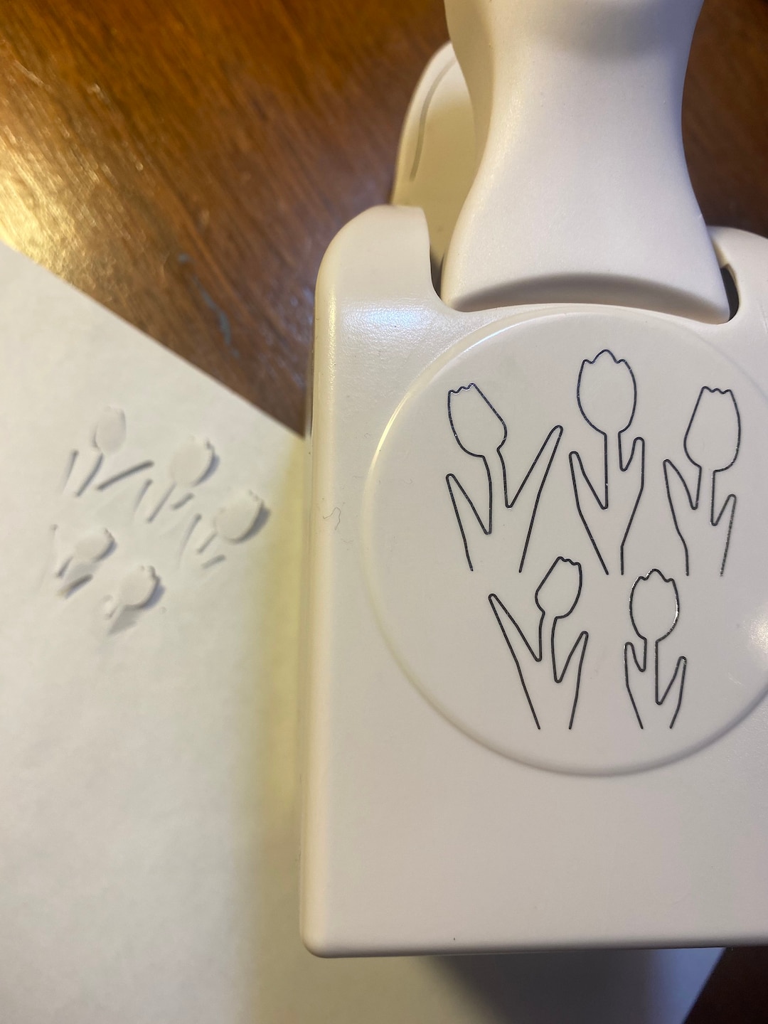 Pops up Tulips - Martha Stewart - Paper Edge Punch Paper Cutter ...