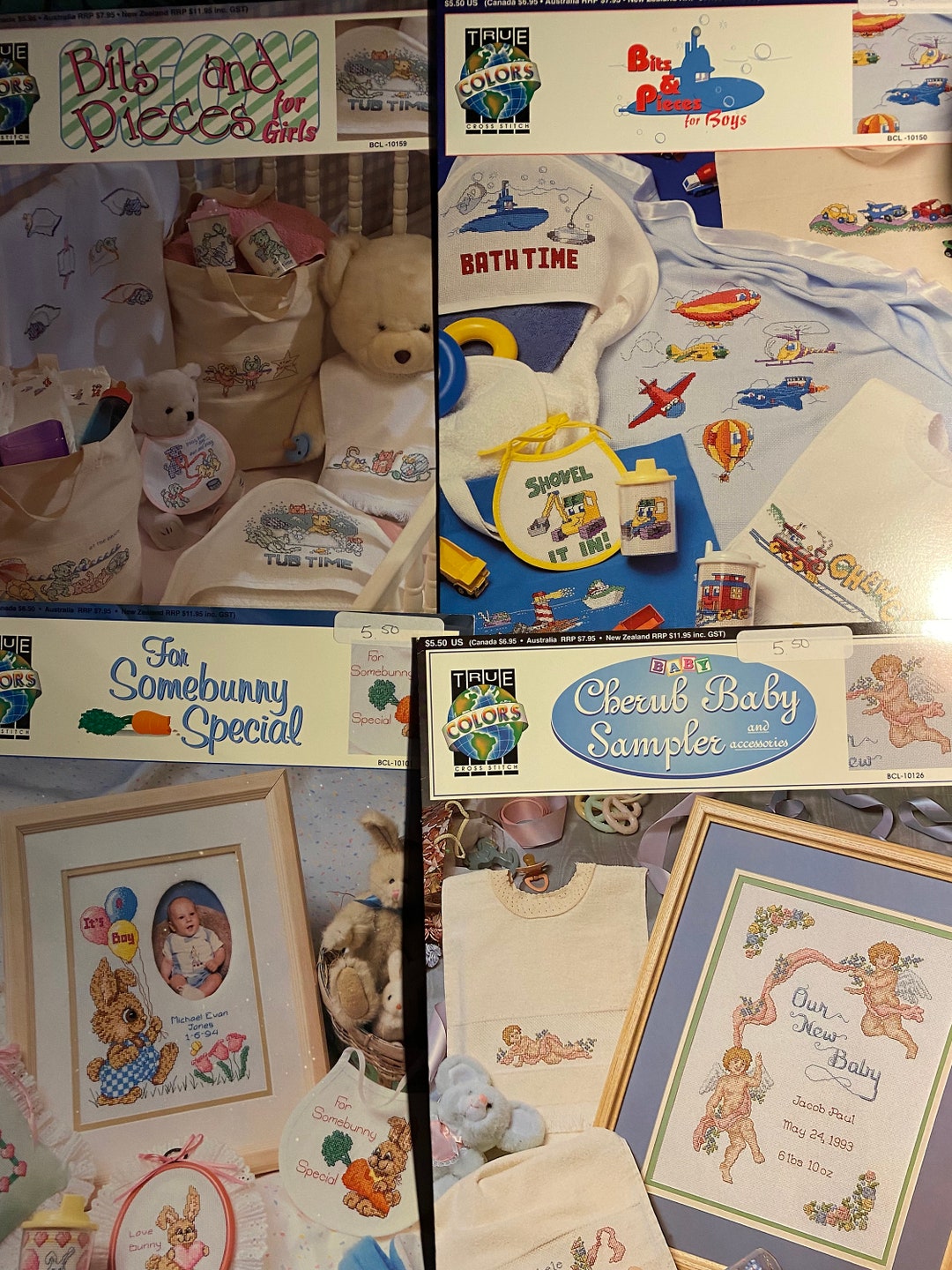 Pick: Baby Designs, True Color International - 1992 - Cross Stitch ...