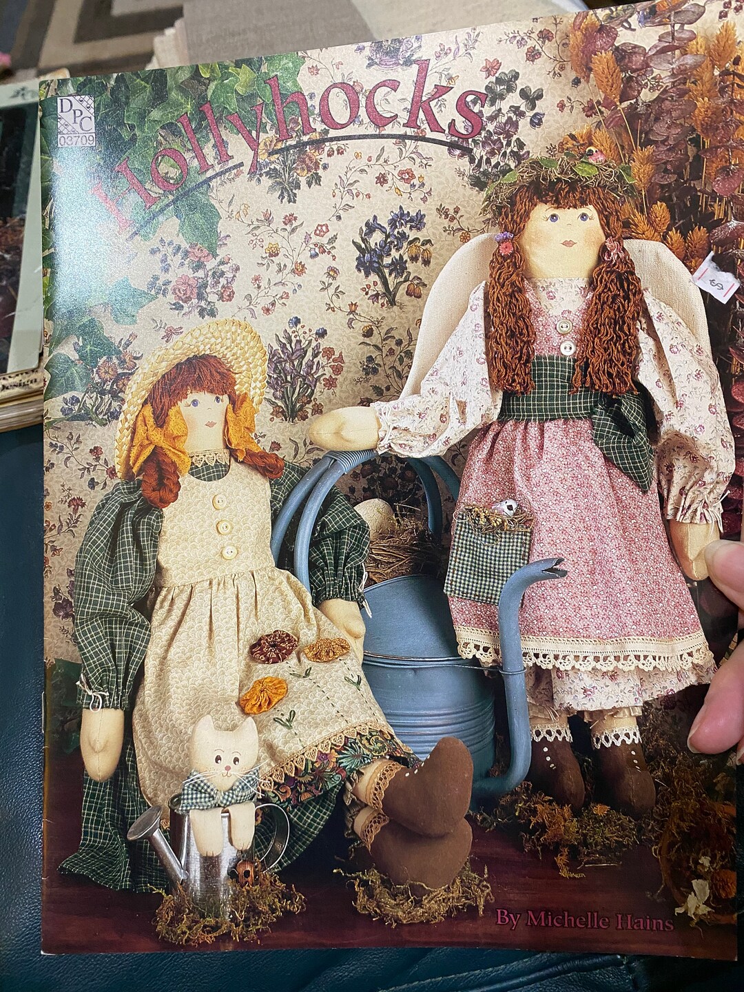 Hollyhocks Doll - Michelle Hains - 1995 - Soft Cloth Rag Dolls ...