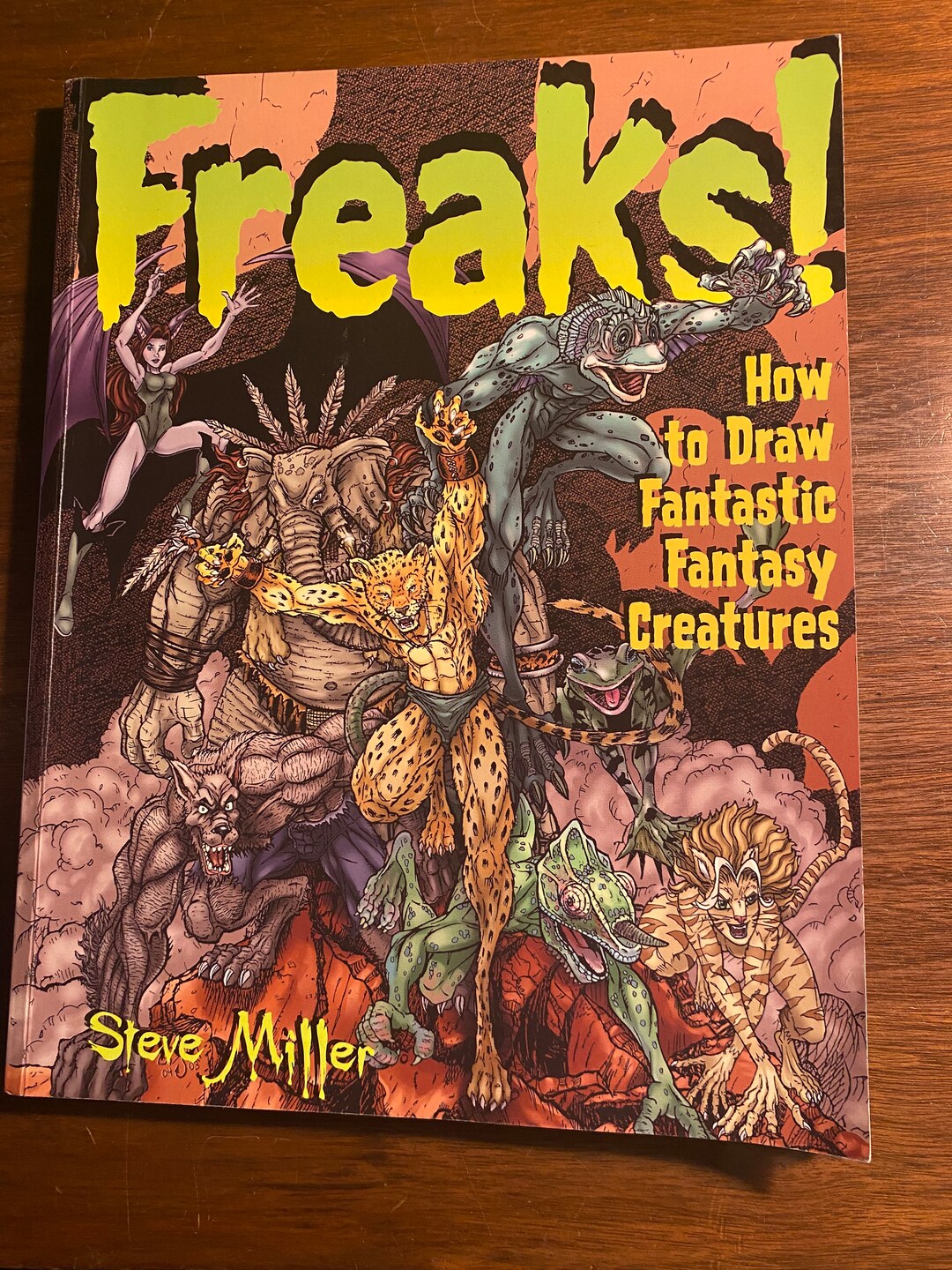 Freaks How to Draw Fantasy Creatures - Steve Miller - Instruction ...