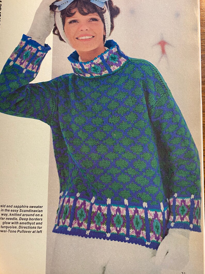 Mccall's How to Knit It Knitting Magazine: 1974 - Etsy