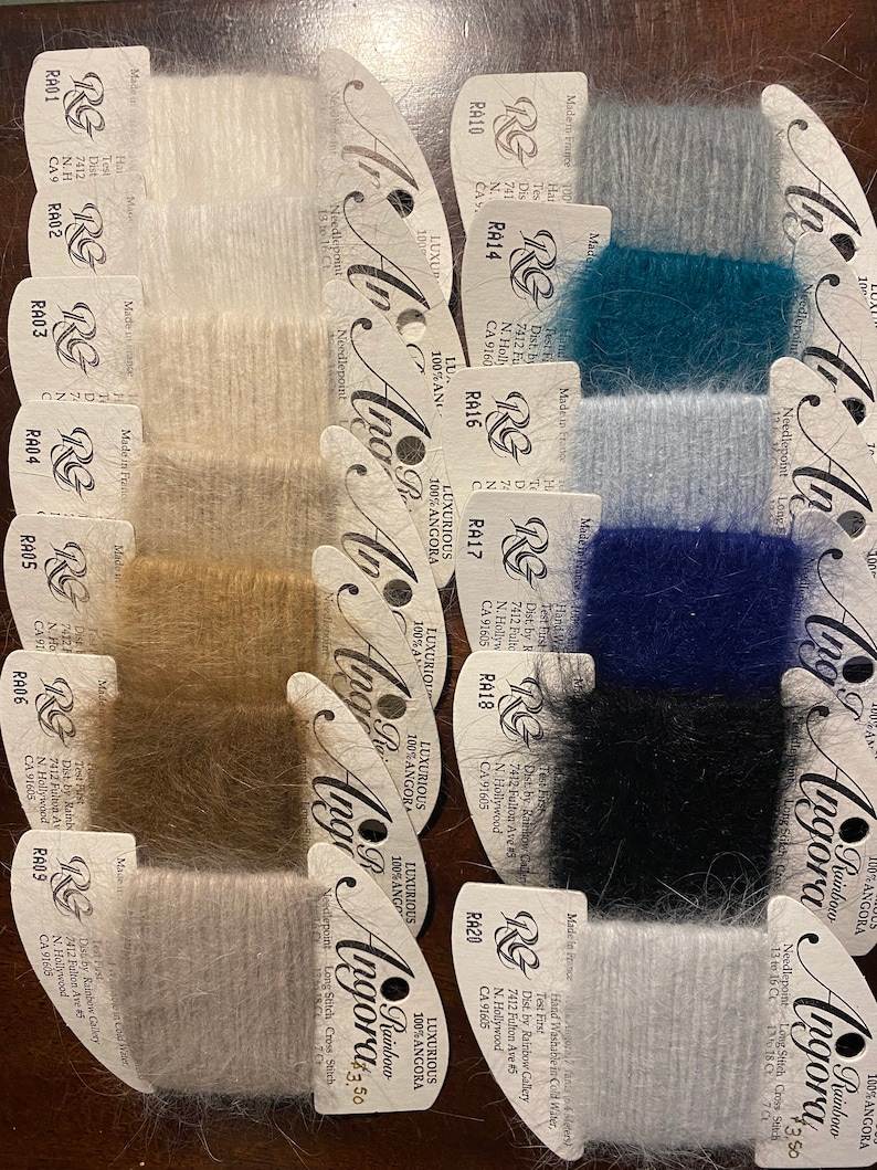 Angora - Specialty Needlework Floss - Needlepoint, Cross Stitch Choose ...