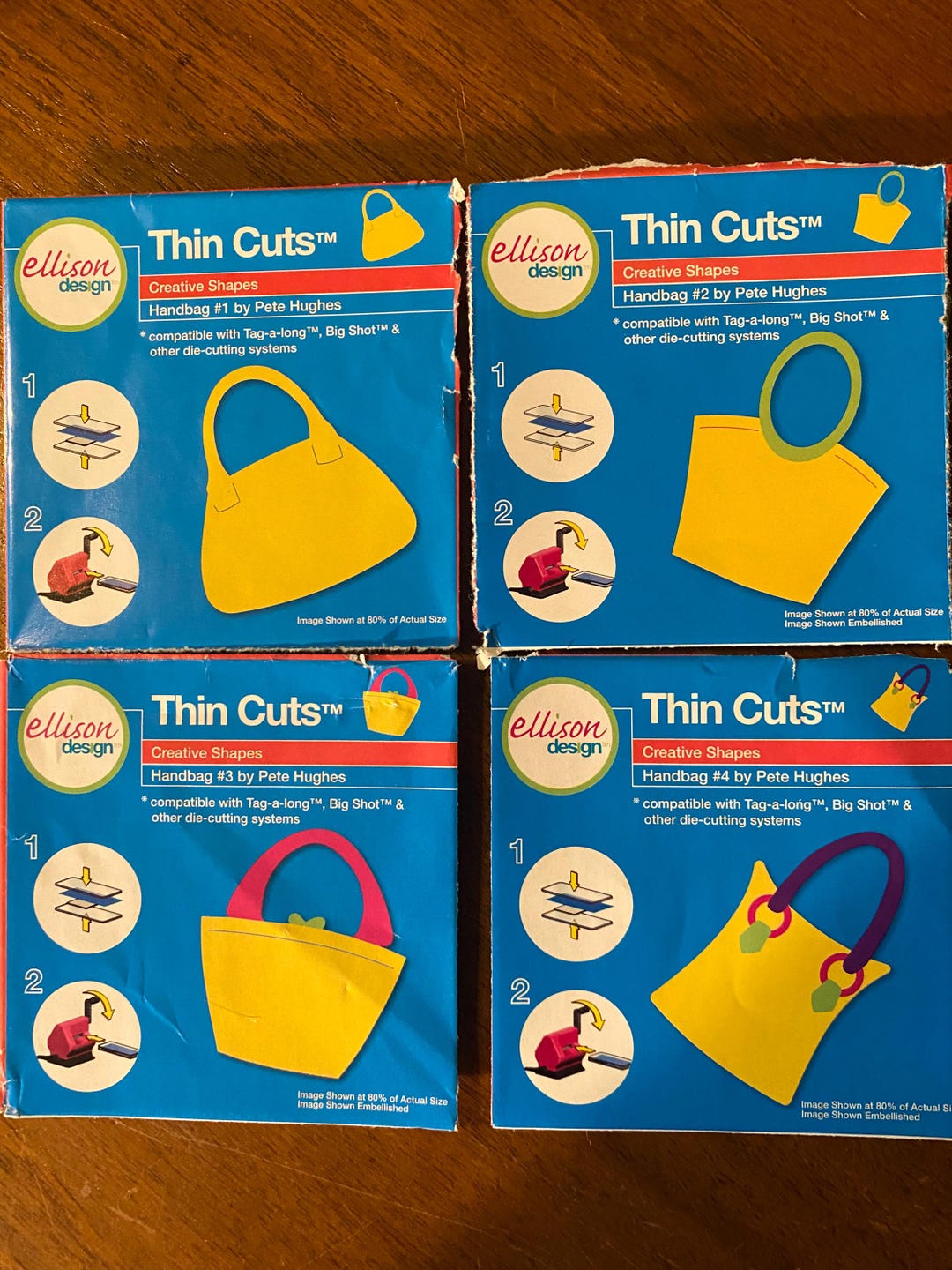 Purse / Handbag Pick Sizzix Thin Cuts - for Roller Machine ...