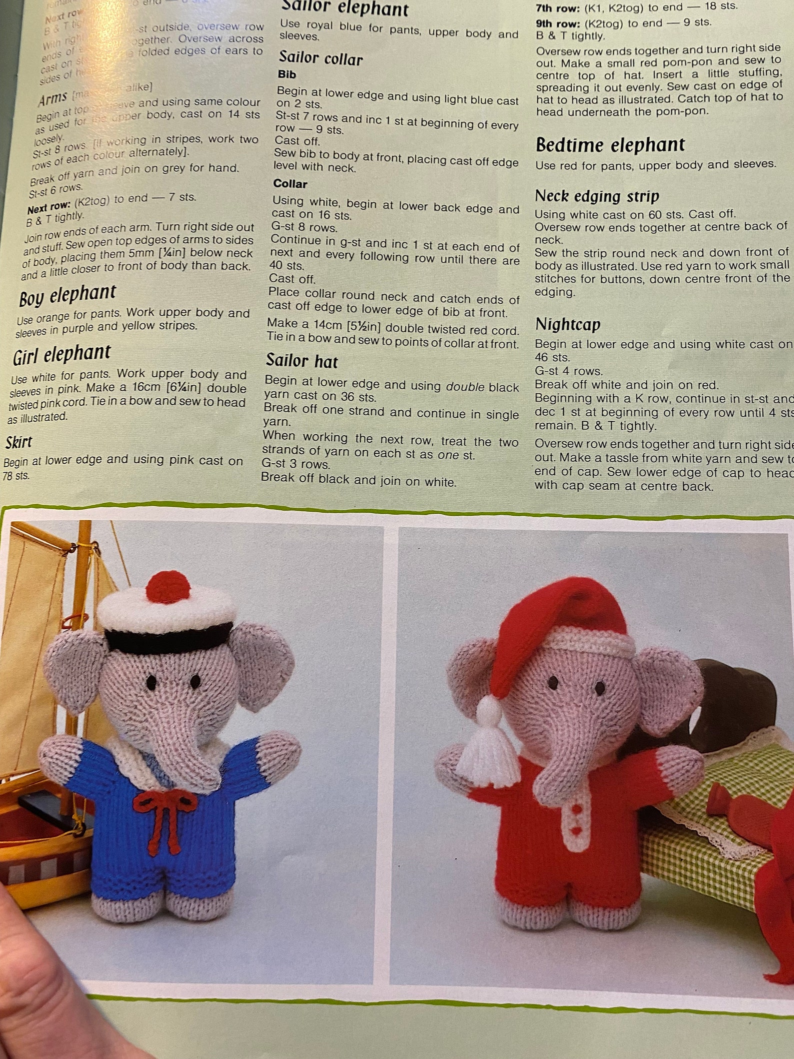 Knit Dolls: Jean Greenhowe's Knitted Animals Soft Toys Figures - 1990 ...