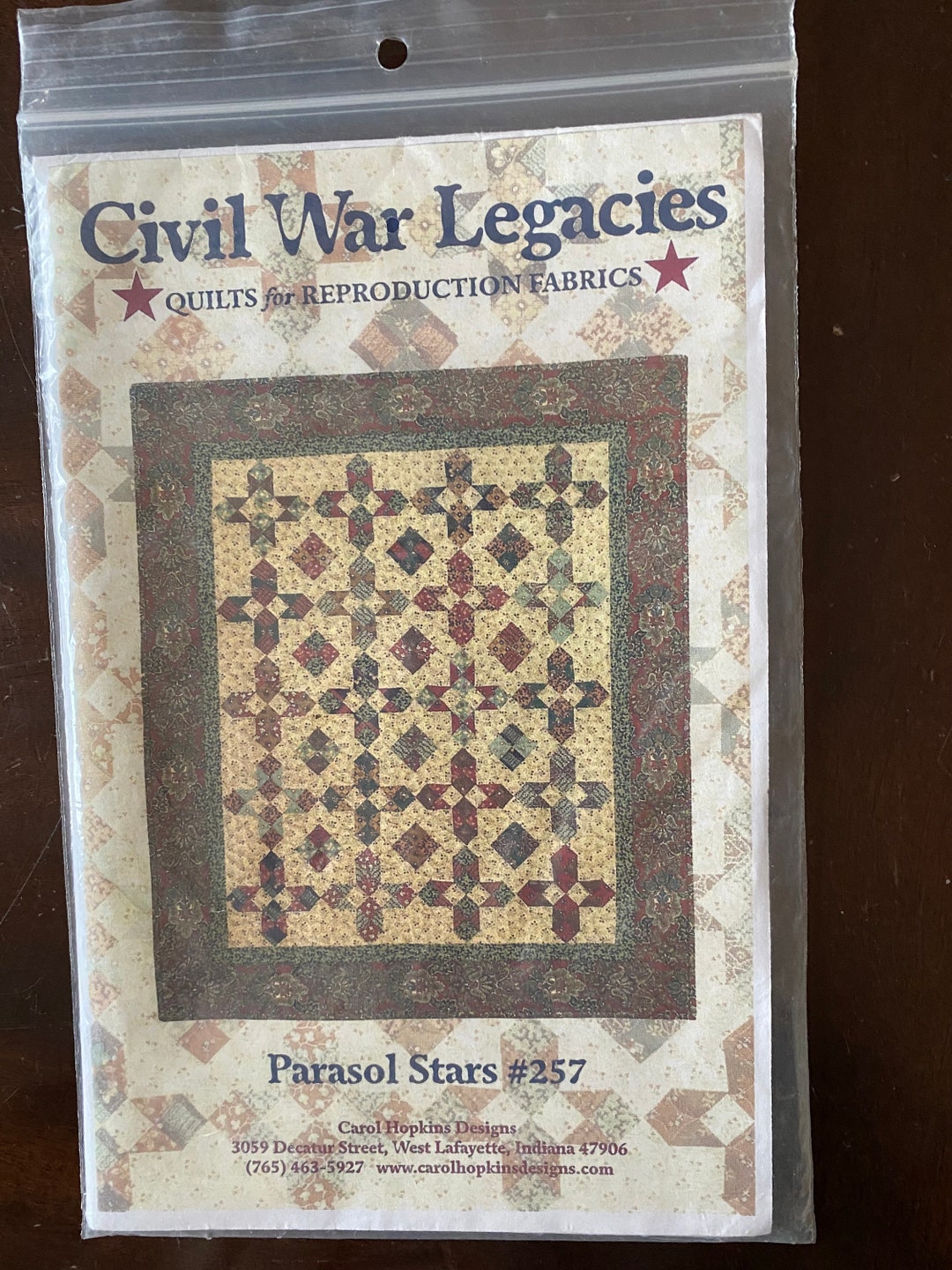 Parasol Stars - Civil War Legacies Quilts - Carol Hopkins - 257 ...