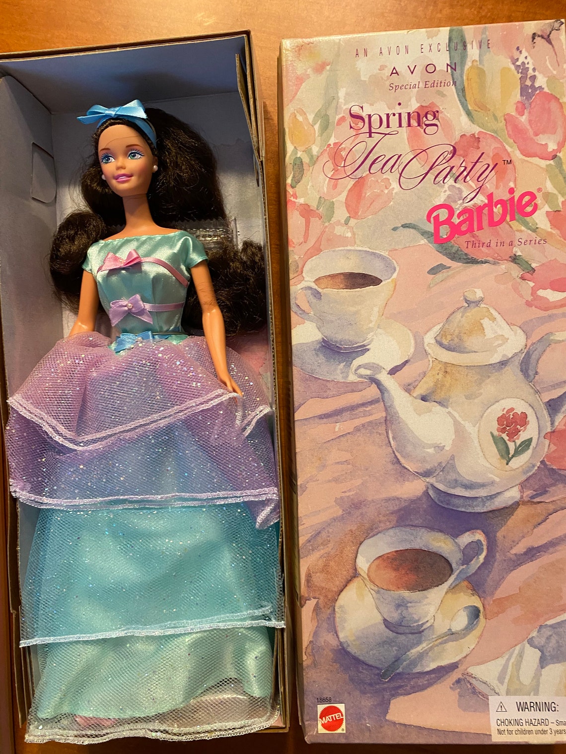 Avon Barbie - 11" Tall Fashion Doll - Choose 1) Victorian Tea 2002 or 2 ...