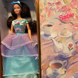 Avon Barbie - 11" Tall Fashion Doll - Choose 1) Victorian Tea 2002 or 2 ...