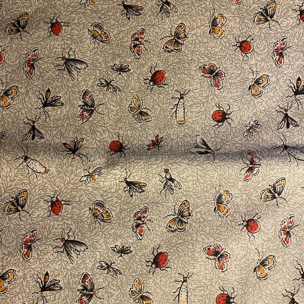 Insect Fabric - Etsy