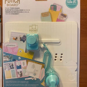 Pocket Punch Board - We R Memory Keepers Make Envelopes / Paper / Punch ...