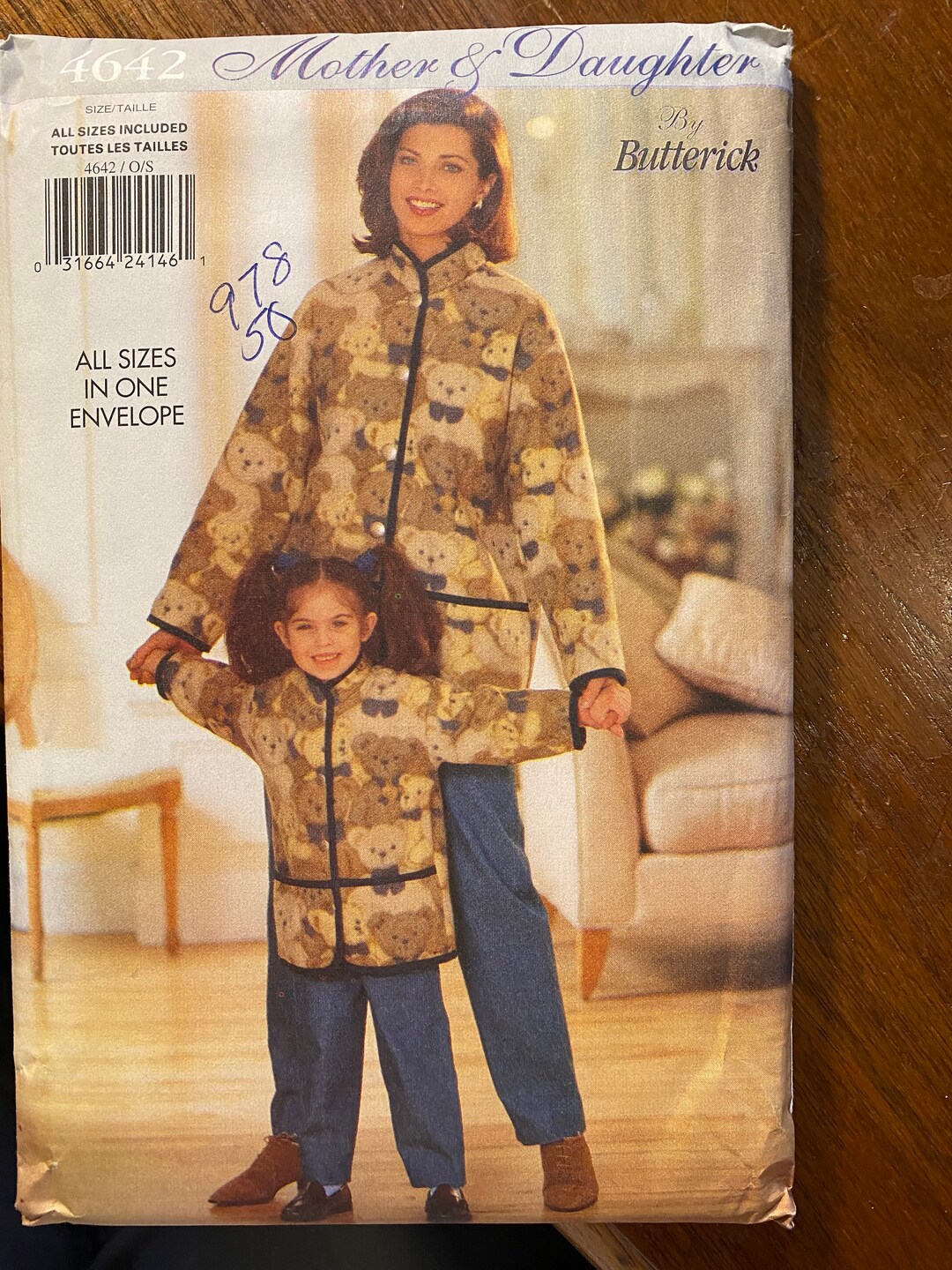 Mother & Daughter Matching Coat - Jacket - Butterick 4642 - Sewing ...