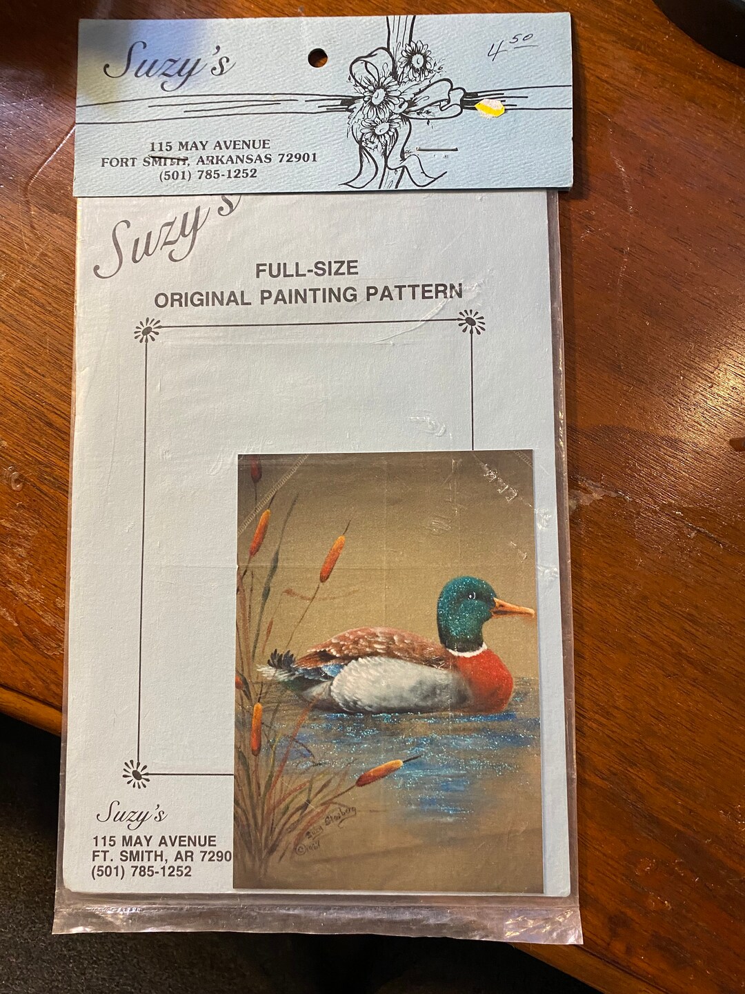 Duck / Goose Susy's Painting Pattern Packet - Suzy Stosberg - 1987 ...