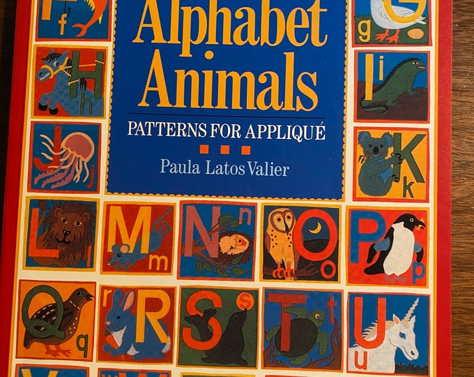 Alphabet Animals Patterns for Applique - Kids Baby Quilts - Themes for ...
