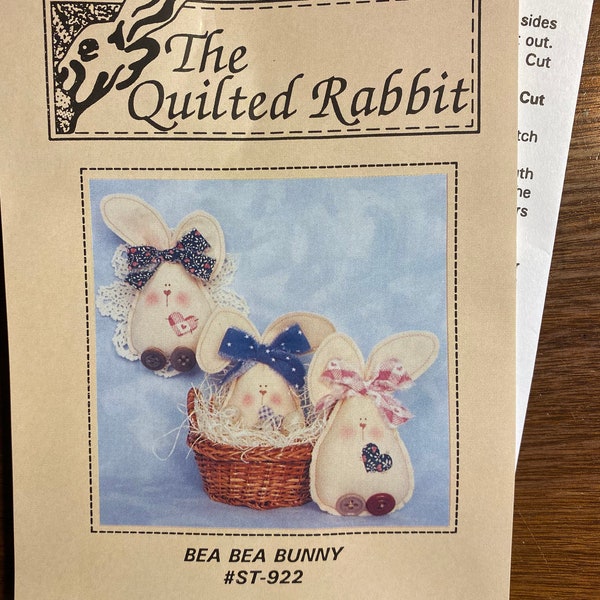 Cloth Rabbit Pattern - Etsy