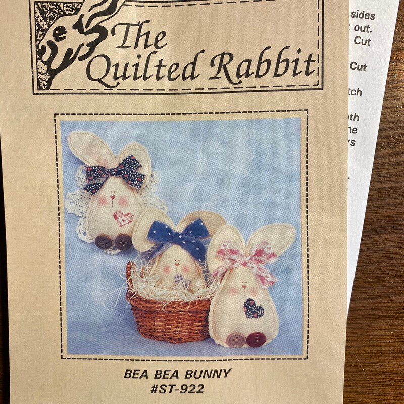 Cloth Rabbit Pattern - Etsy