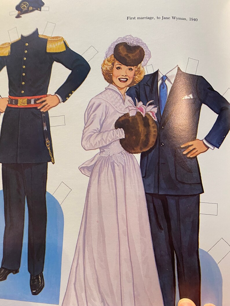 Ronald Reagan Movie Star / President Paper Dolls Movie - Etsy