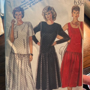 Misses / Women's Summer Dress / Jumper - New Look English Pattern ...