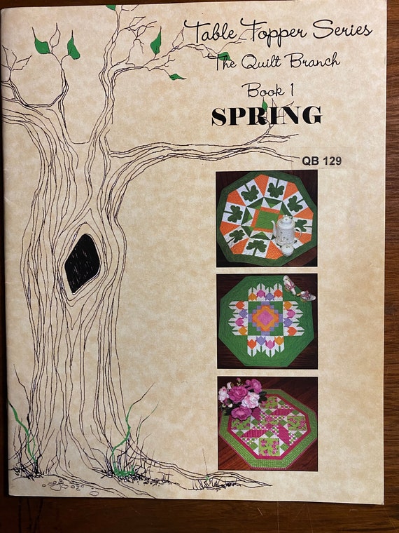 Table Topper Series Card / Poker Table Quilted Cover Book 1 | Etsy