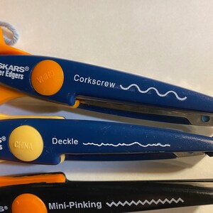 Fiskars Scissors Paper Edgers Cutting Decorative Scallop Edge - Etsy