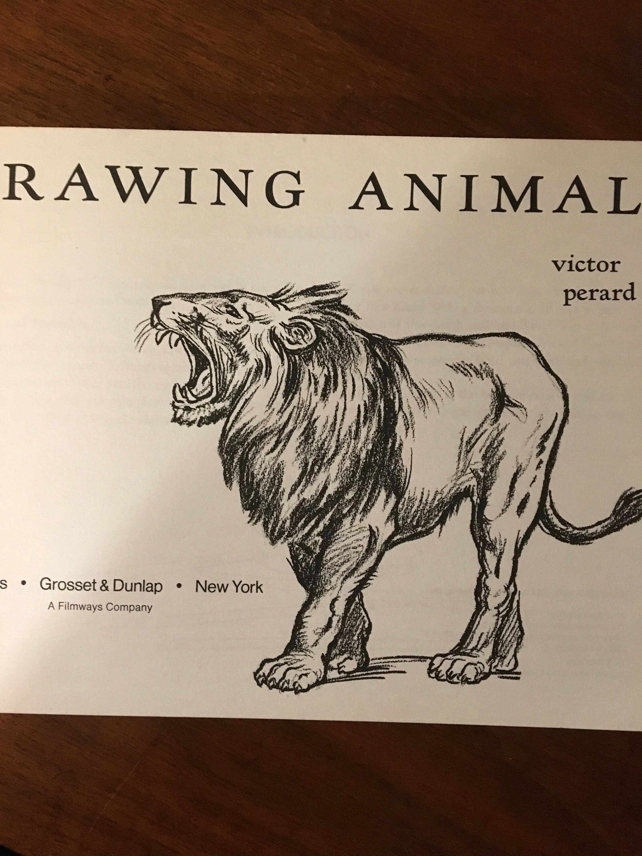 Drawing Animals by Victor Perard Techniques Guide to - Etsy