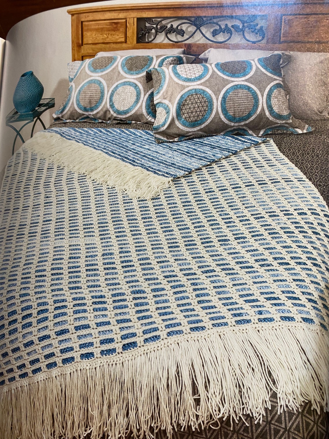 Reversible Afghans 6 Designs Crochet Annie's 2018 - Etsy