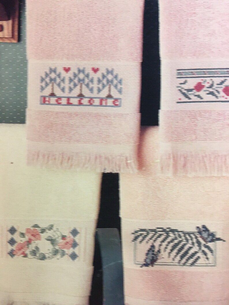 Just Fingertips Too Borders in Counted Thread Cross Stitch | Etsy