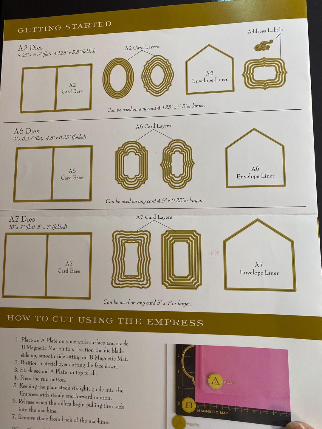 Card Making Compendium Concentric Frame Dies - Metal Dies Paper ...