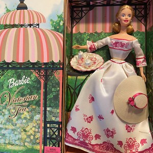 Avon Barbie - 11" Tall Fashion Doll - Choose 1) Victorian Tea 2002 or 2 ...