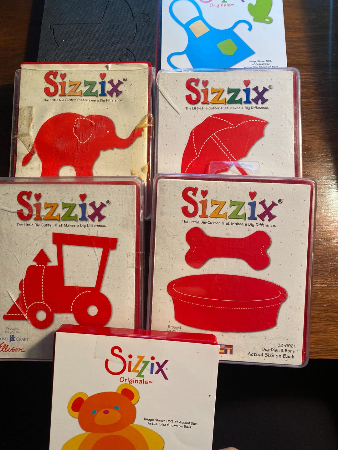 Shapes Pick: Animals Train Etc Sizzix for Roller Machine Provo Craft ...