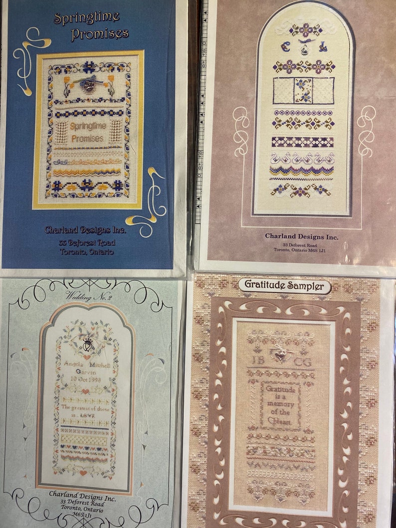 Special Sampler Cross Stitch Charts - Garland Designs - Choose Chart ...