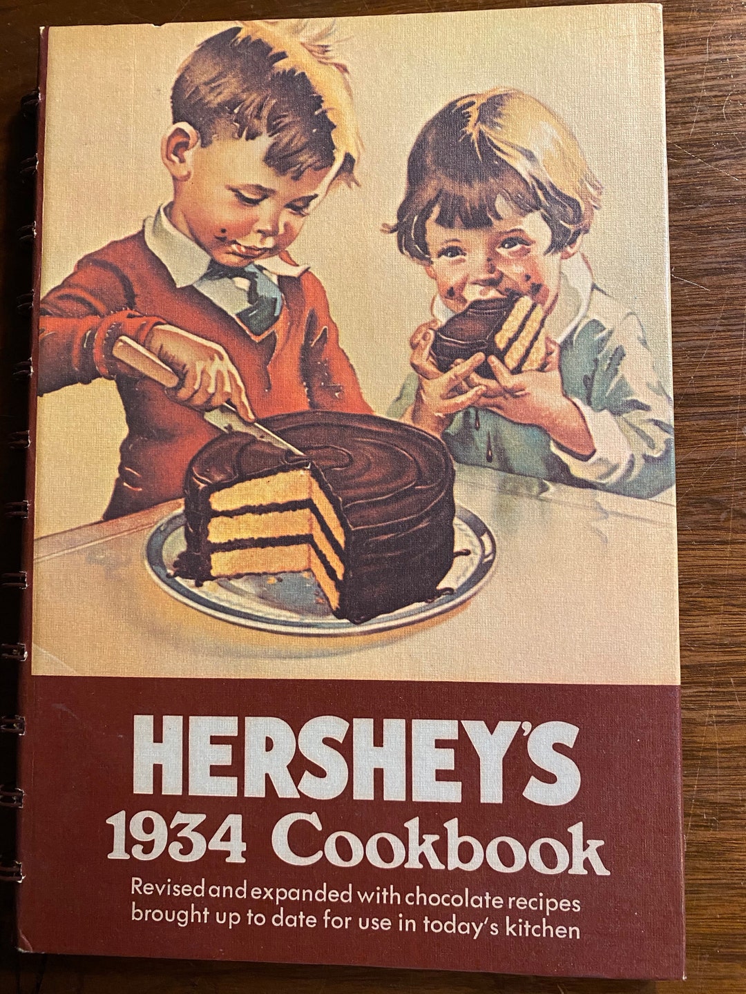Hershey's 1934 Cookbook (reprint) Chocolate Favorites - Cook Book ...