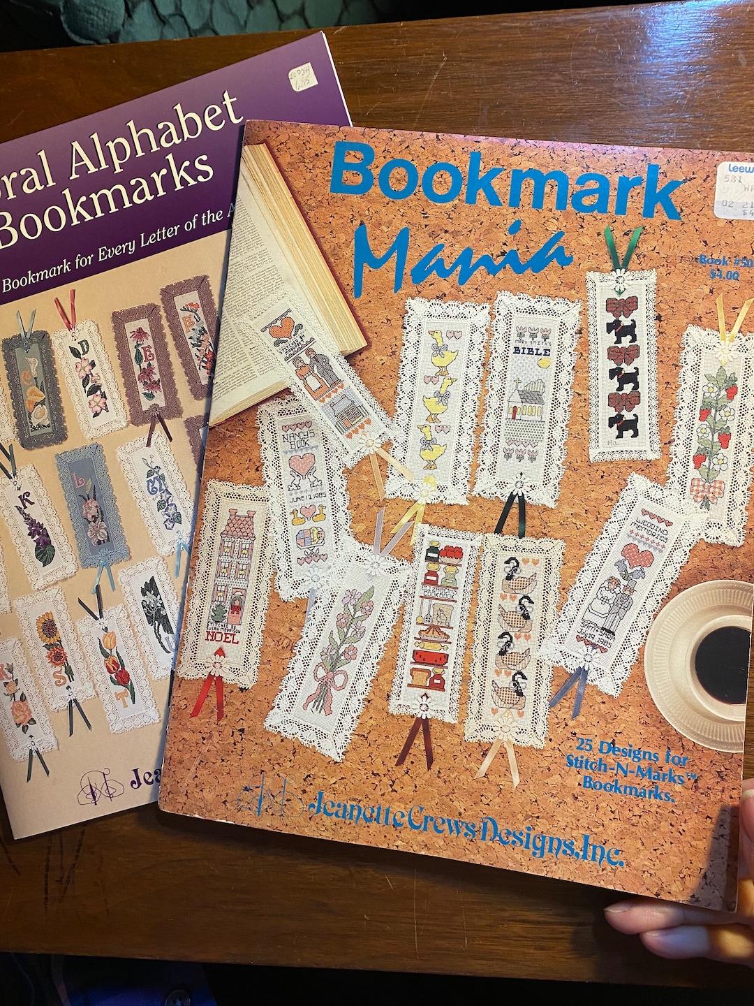 Bookmark Cross Stitch Jeanette Crews 1985 / 2003 Cute Little Easy ...