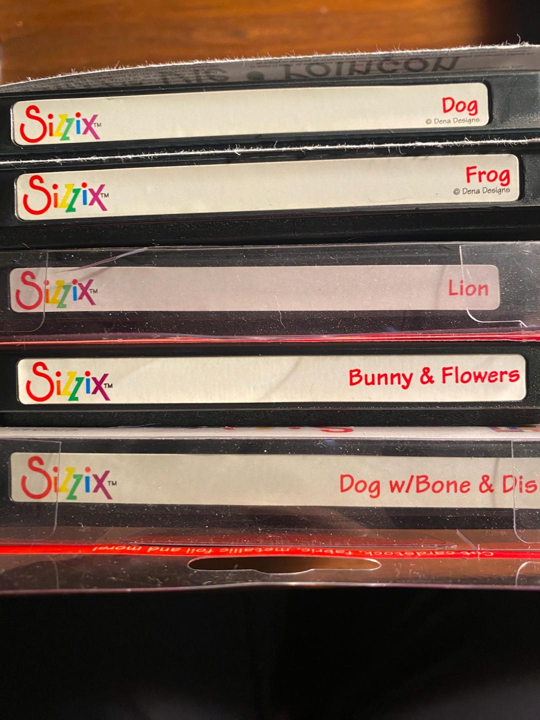 Animals Bunny Dog Frog Lion - Pick Sizzix - for Roller Machine Provo ...