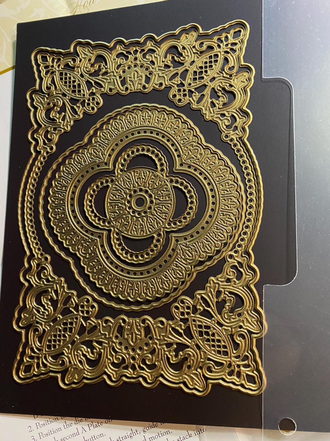 3D Rococo Concentric Frame Dies - Metal Dies Paper Crafting, Print ...